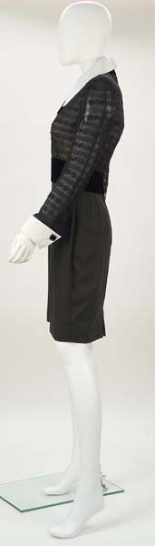 1980s Patricia Rhodes Black Dress - MRS Couture